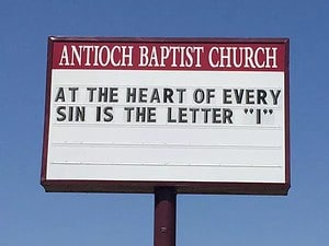 Hilarious Humor: These Are The BEST Funny Church Signs!