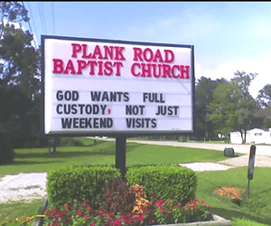 Hilarious Humor: These Are The BEST Funny Church Signs!